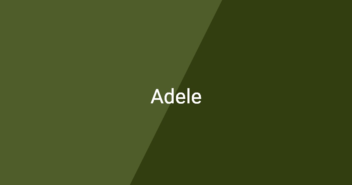 Adele - Fancy English Translator